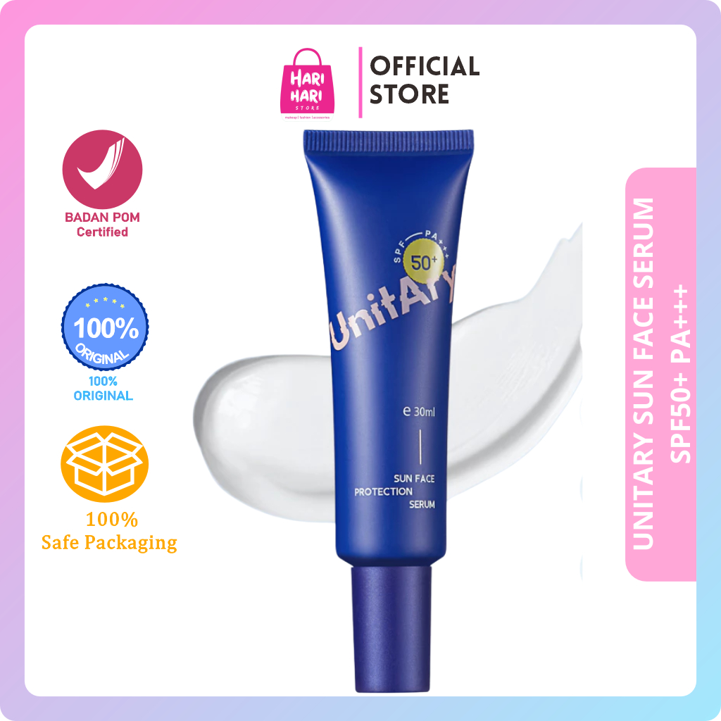Jual UNITARY SUNSCREN SPF 50 PA++++ SUN FACE PROTECTION SERUM 50ML ...
