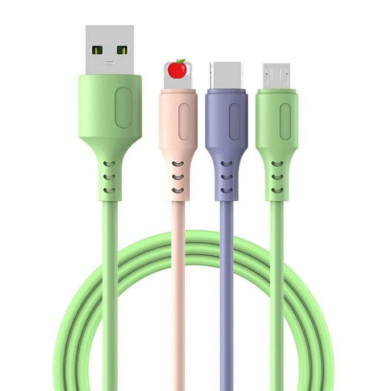 Jual Kabel Data Macaron Micro & Type C [ Fast Charging ] | Shopee Indonesia