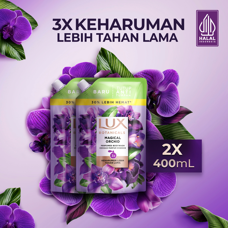Jual Lux Sabun Cair Magical Spell Refill 2 x 400 mL | Shopee Indonesia