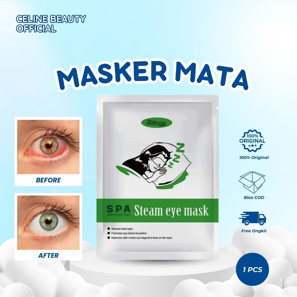 Jual 40 °C Steam Eye Mask Pemanasan Seimbang Aromatherapy Eye Masker ...