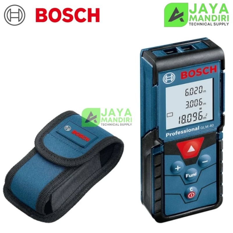 Jual BOSCH GLM 40 METERAN LASER DIGITAL ORIGINAL BOSCH | Shopee Indonesia