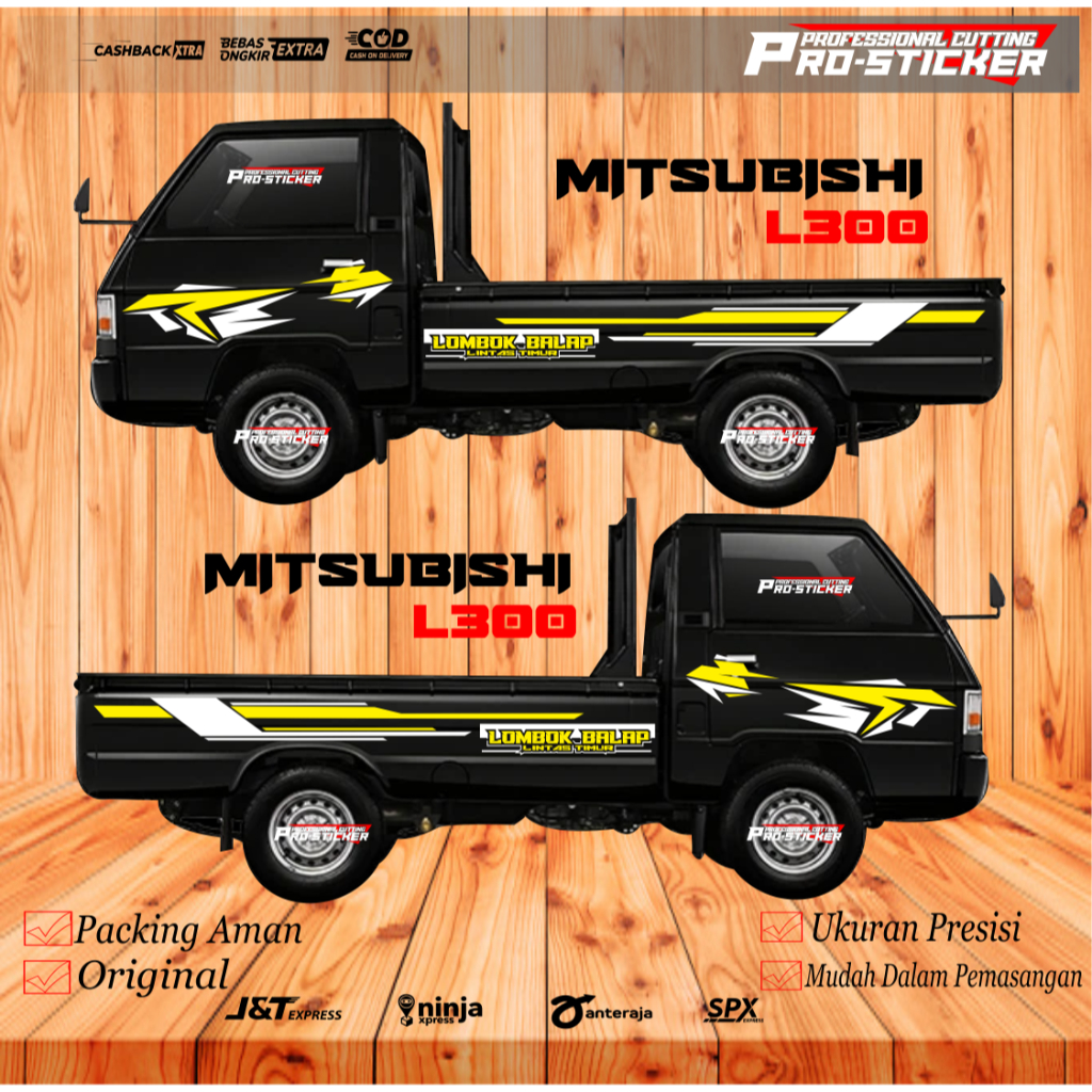 Jual Stiker mobil pick up L300 pick up Suzuki APV pick up grandmax ...
