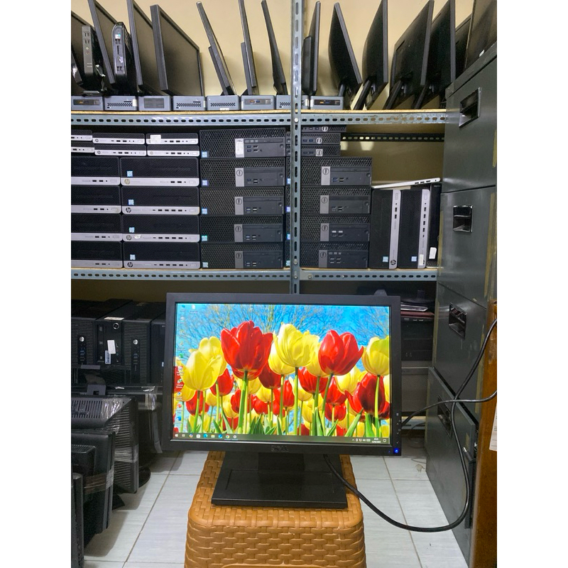 Jual obral monitor 17 inci wide scren bisa cctv layar komplit kabel ...