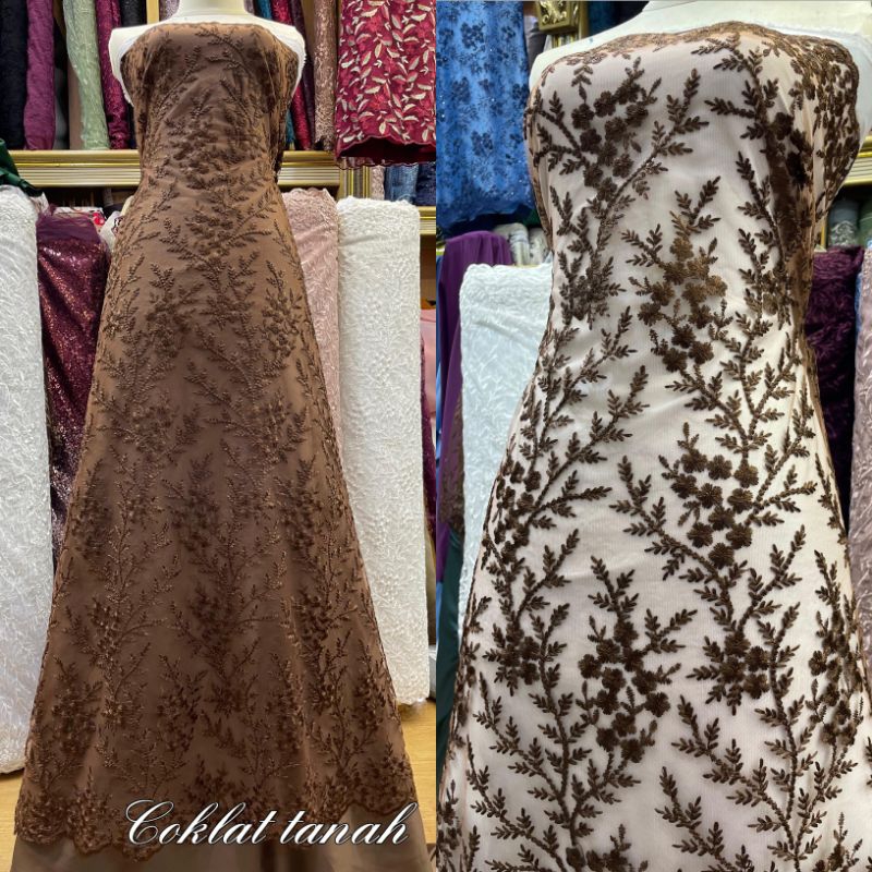 Jual kain tille Raisa/kain soft tulle/bridesmaids/gaun wedding/wisuda ...