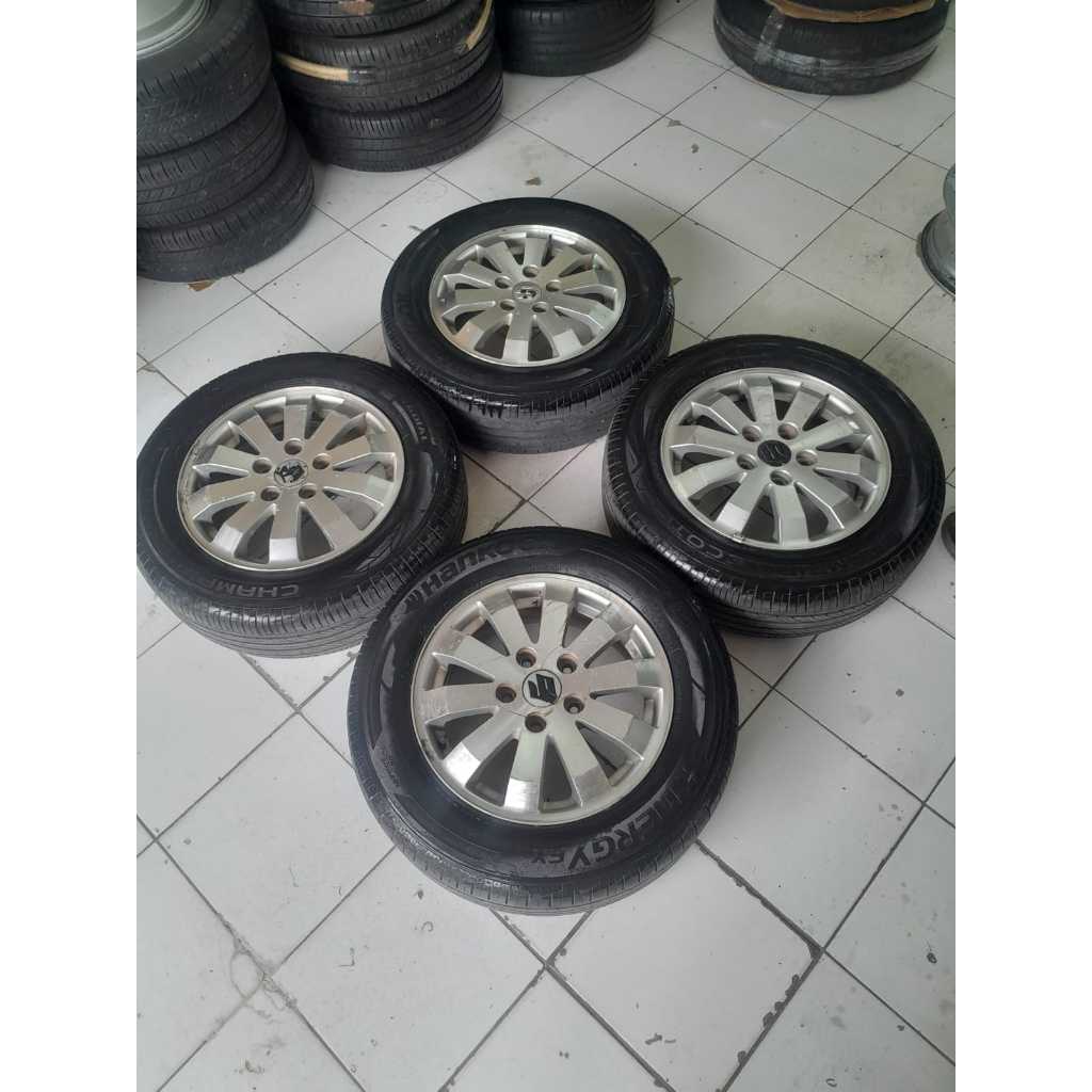 Jual velg mobil bekas std apv r15x5,5 plus ban 195 65 r15 | Shopee ...