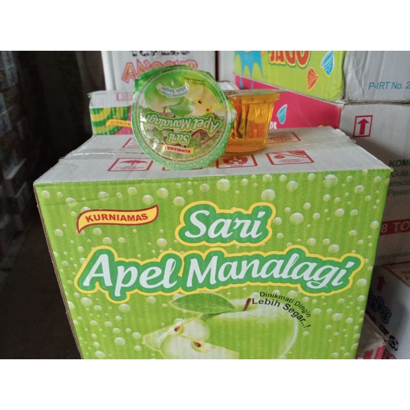 Jual SARI APEL MANALAGI ISI 32Gelas | Shopee Indonesia