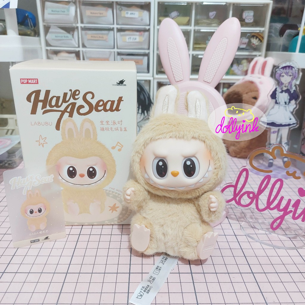 Jual [READY SELECTED BABA]POPMART Labubu Have a Seat V2 Original/Labubu ...