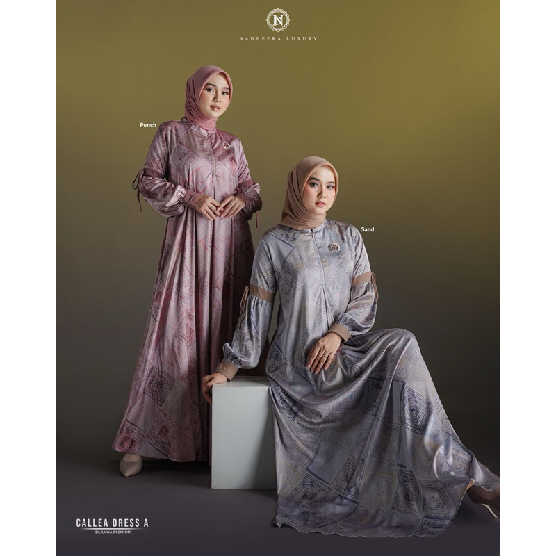 Jual Nadheera Luxury Callea Dress A | Shopee Indonesia