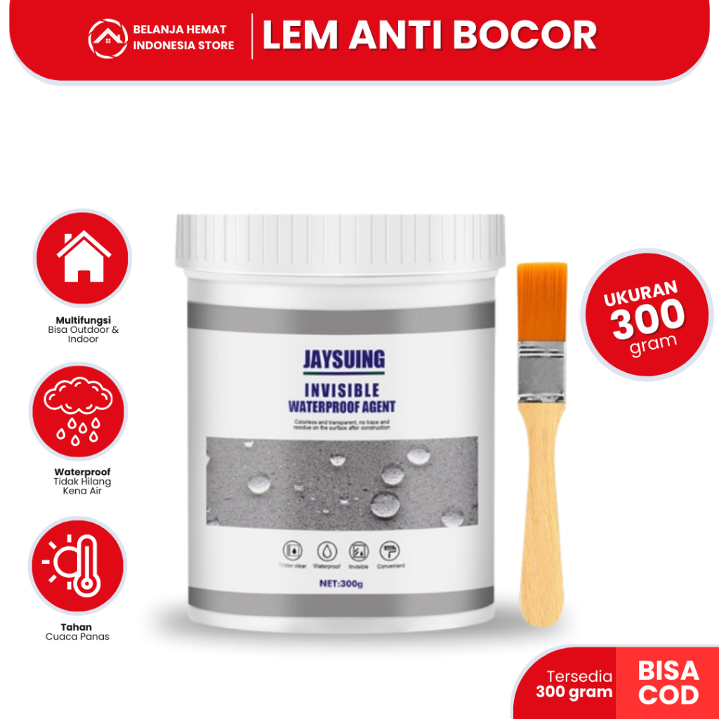 Jual Lem Anti Bocor Super Kuat Waterproof untuk Atap Dinding Dan Lantai ...