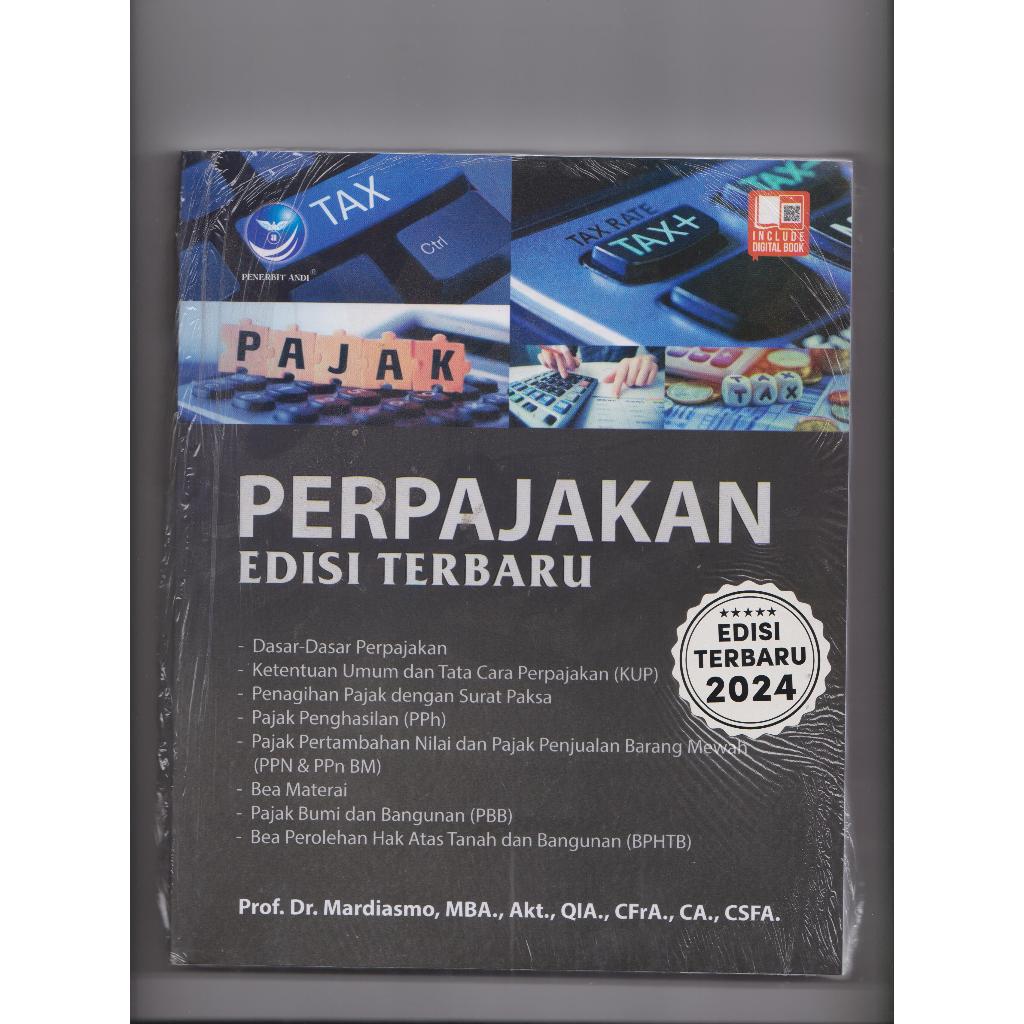Jual BUKU PERPAJAKAN TERBARU EDISI REVISI Prof. Dr. Mardiasmo, MBA ...