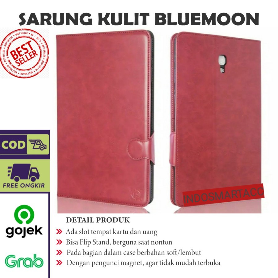 Jual Samsung Tab S7 S8 Sarung Kulit Leather Case Flip Book Cover ...