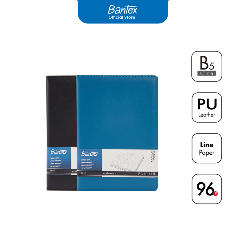 Jual Bantex Buku Catatan B5 Untuk Bisnis Kerja Bahan Kulit PU Classic ...