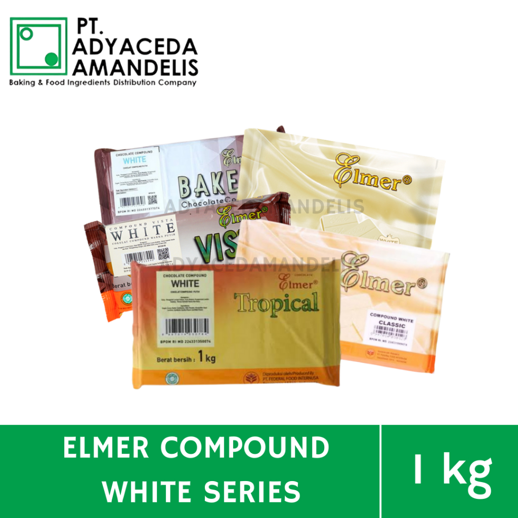 Jual ELMER COMPOUND WHITE SERIES 1 KG | Shopee Indonesia