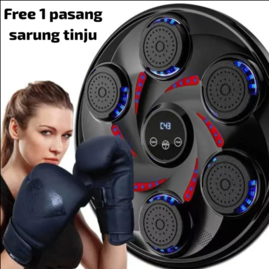 Jual Music Boxing Board papan tinju musik samsak dinding musik lengkap ...