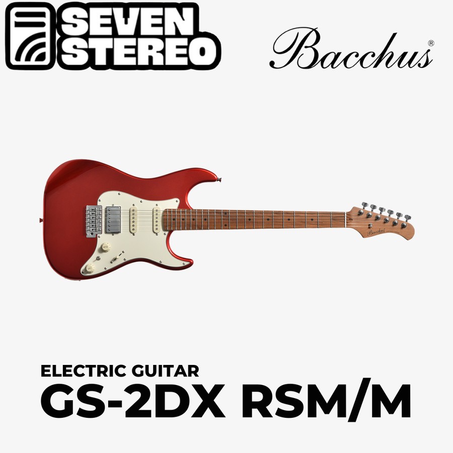 Jual Bacchus GS-2DX RSM/M GS2DX RSM Roasted Maple Neck Stratocaster HSS ...