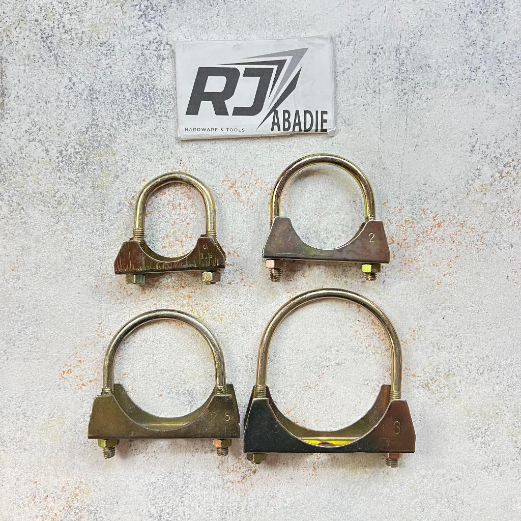 Jual Klem Knalpot Tebal U Bolt Exhaust Clamp Pipa VOXY 2.5 Inch ...