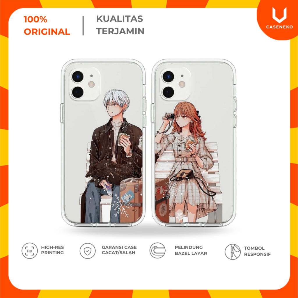 Jual Custom Case Couple Anime Cewek Cowok Animeasi Phone Casing ...