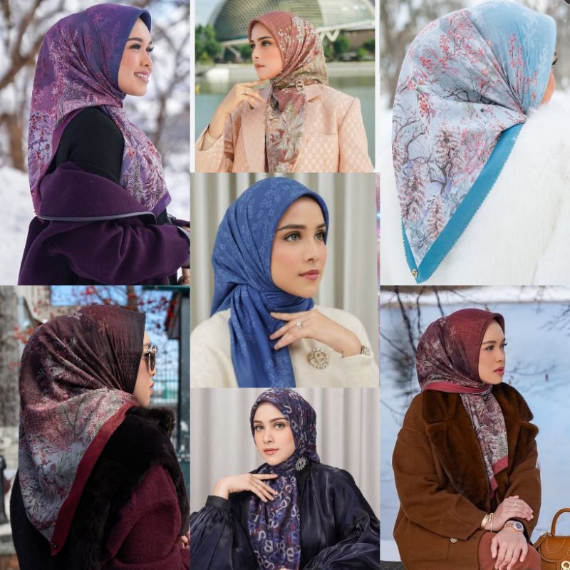 Jual Buttonscarves TDP Viola, SAMLA MULTICOLOR, BJ, MISOOL ...