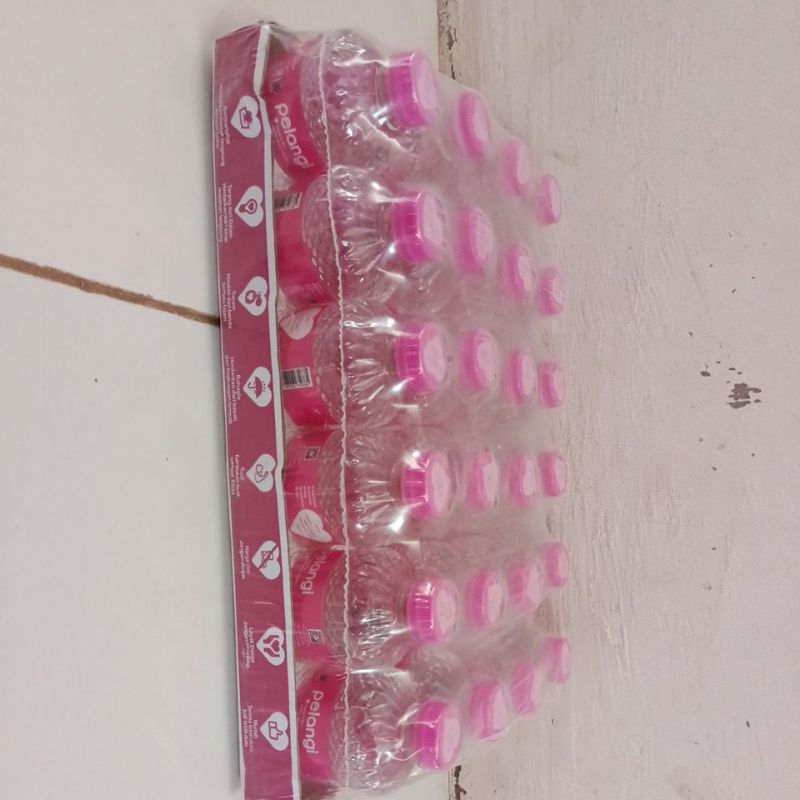Jual Air Mineral Pelangi 220Ml Botol Pink Love | Shopee Indonesia