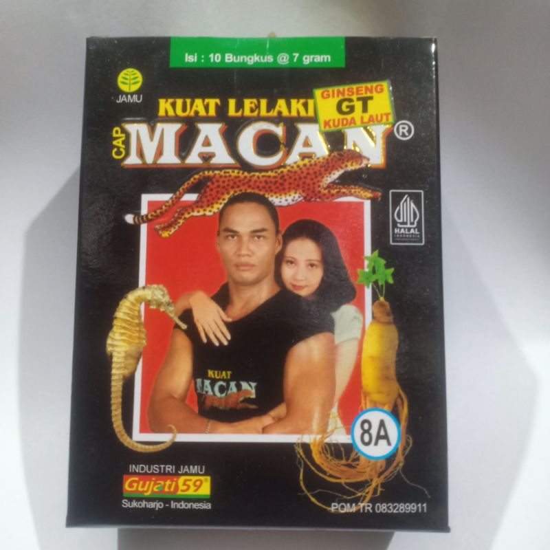 Jual Jamu kuat lelaki cap macan isi 10 sachet | Shopee Indonesia