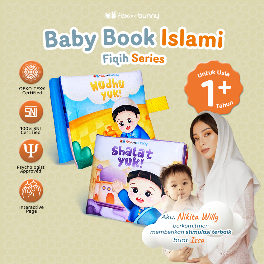 Jual Foxandbunny - Baby Book Islami Fiqih Series Usia 1+ Tahun | Buku ...
