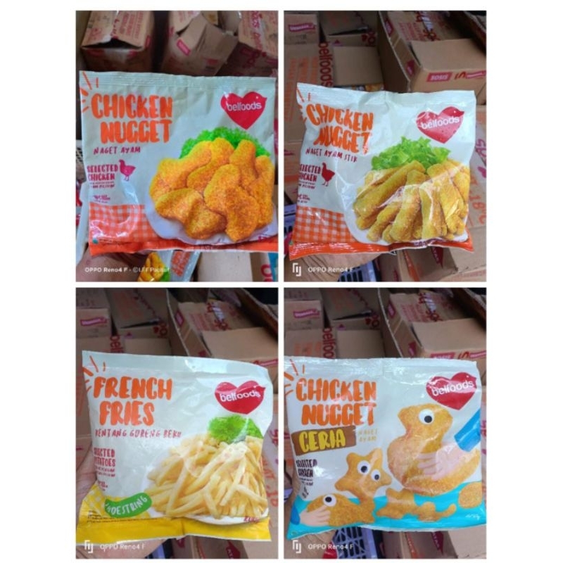 Jual Chicken Nugget Ayam Kemasan Ekonomis Berbagai Merek Kemasan 120 ...