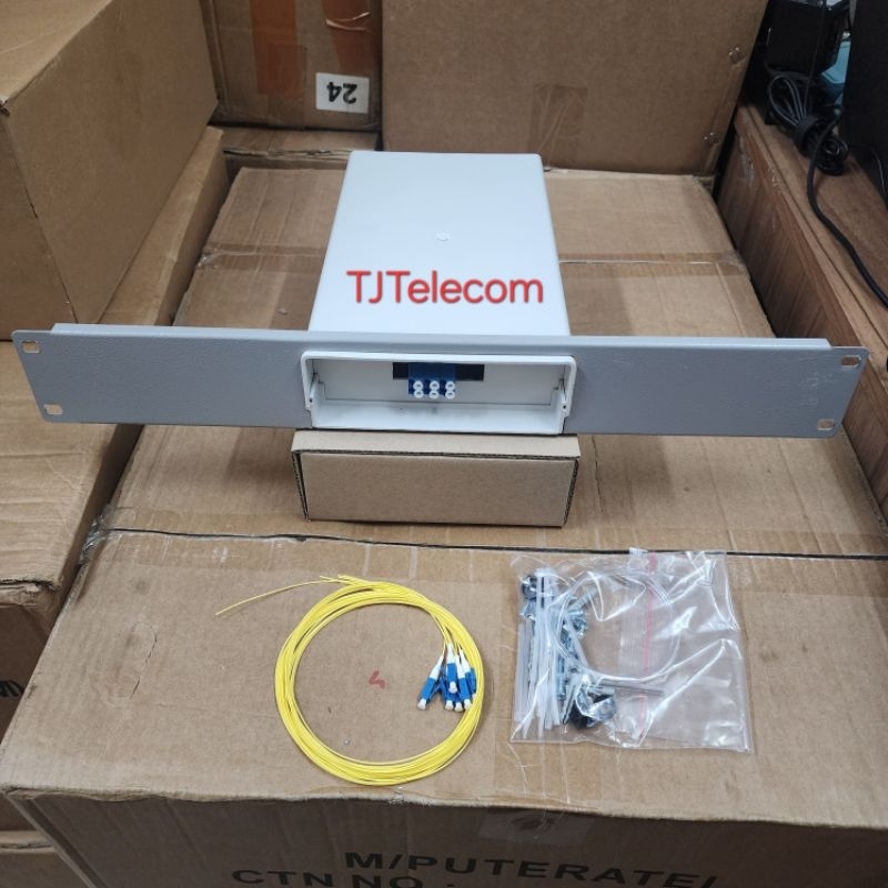 Jual otb mini 6 core LC UPC Singlemode / otb rack 8 core up to 12 core ...