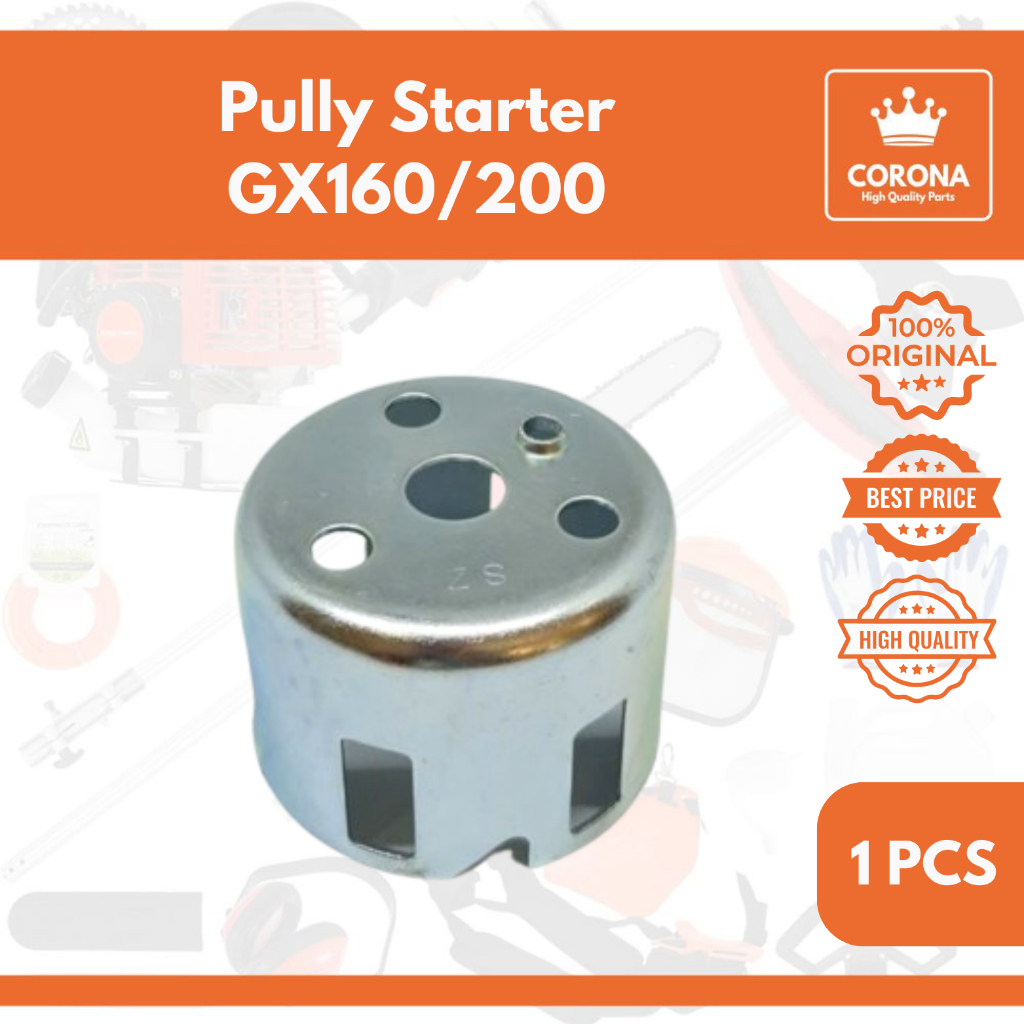 Jual Mangkok Pulley Starter Pully Stater GX 160 200 Puli Poli Tarikan Engkol Engine Mesin ...