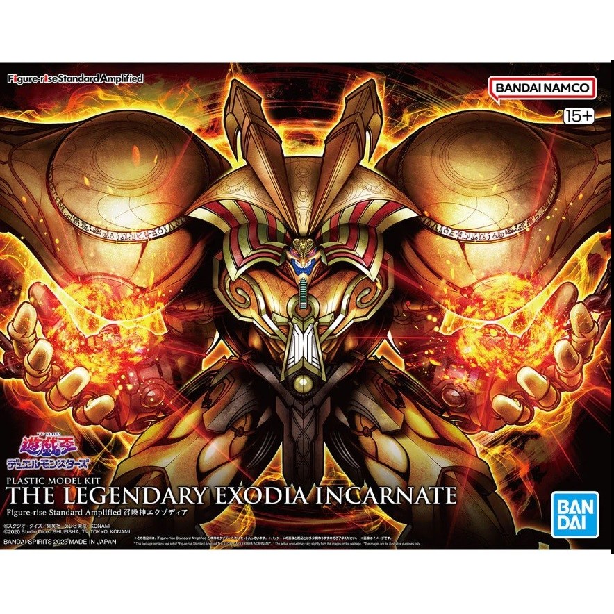 Jual MODEL KIT FIGURE RISE STANDARD BANDAI YUGI-OH EXODIA AMPLIFIED ...