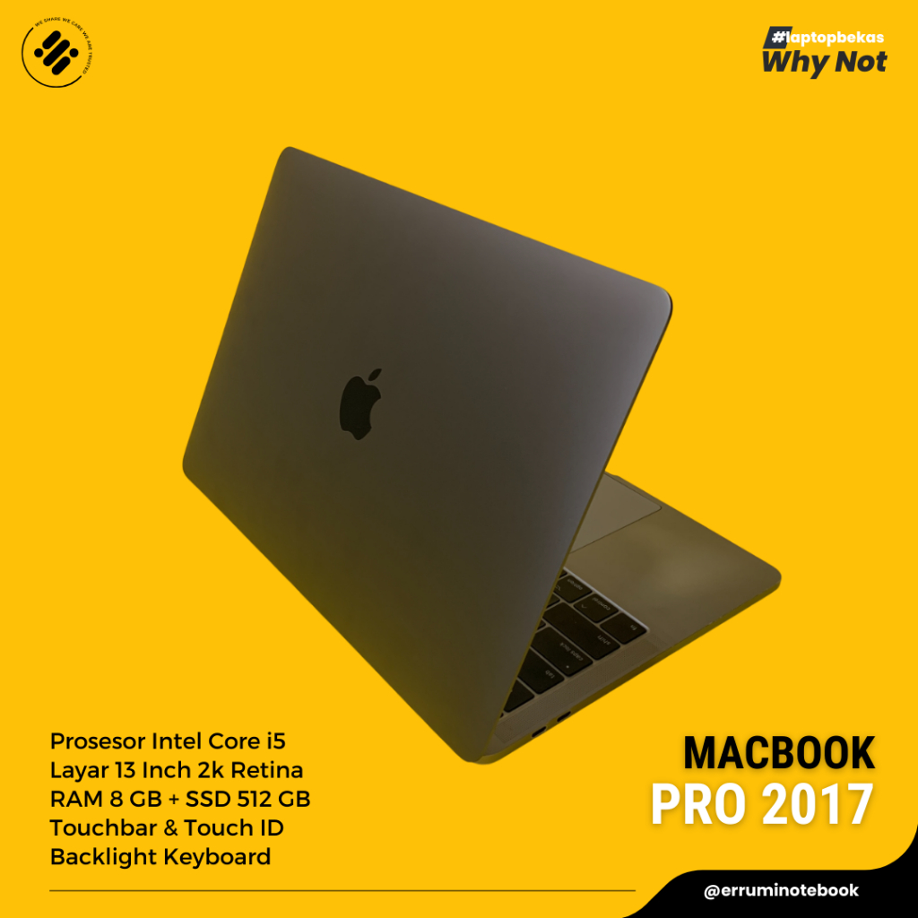 Jual MACBOOK PRO 2017 TOUCHBAR RAM 8GB SSD 512GB | Shopee Indonesia