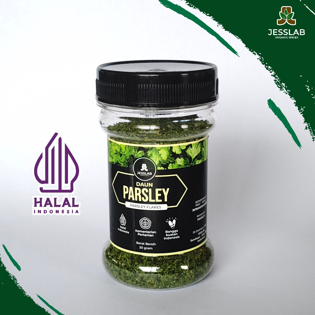 Jual JessLab Spices - Daun Parsley Seledri Flakes Bumbu Masak Dapur ...