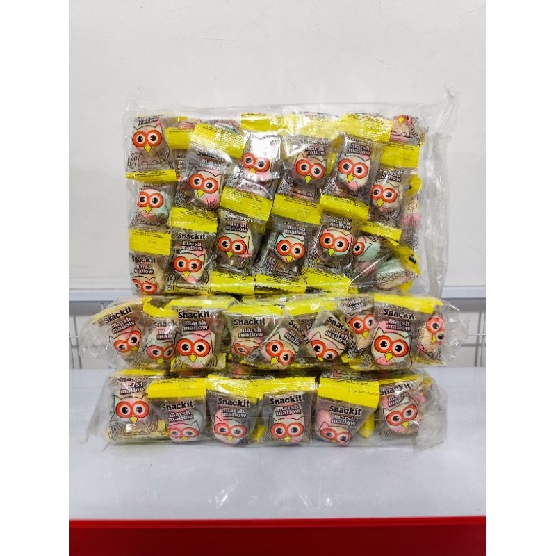 Jual Snackit Marshmallow Owl (1 Pack isi 40 pcs) | Shopee Indonesia