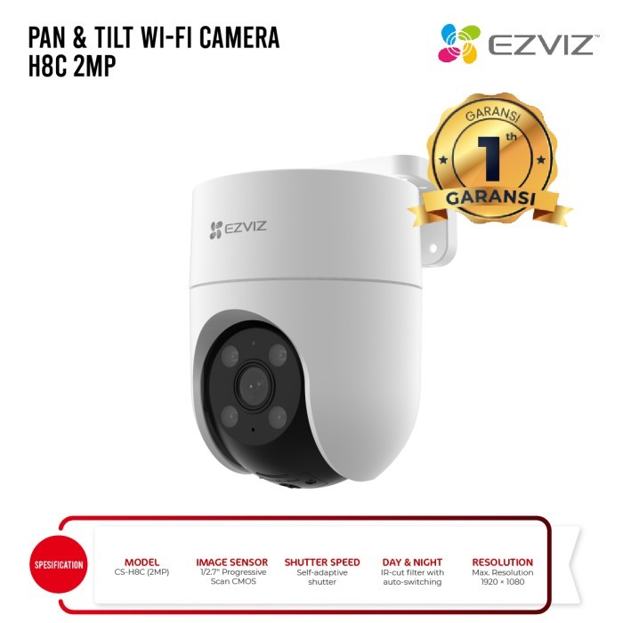 Jual EZVIZ H8C 2MP OUTDOOR SMART HOME CAMERA | Shopee Indonesia