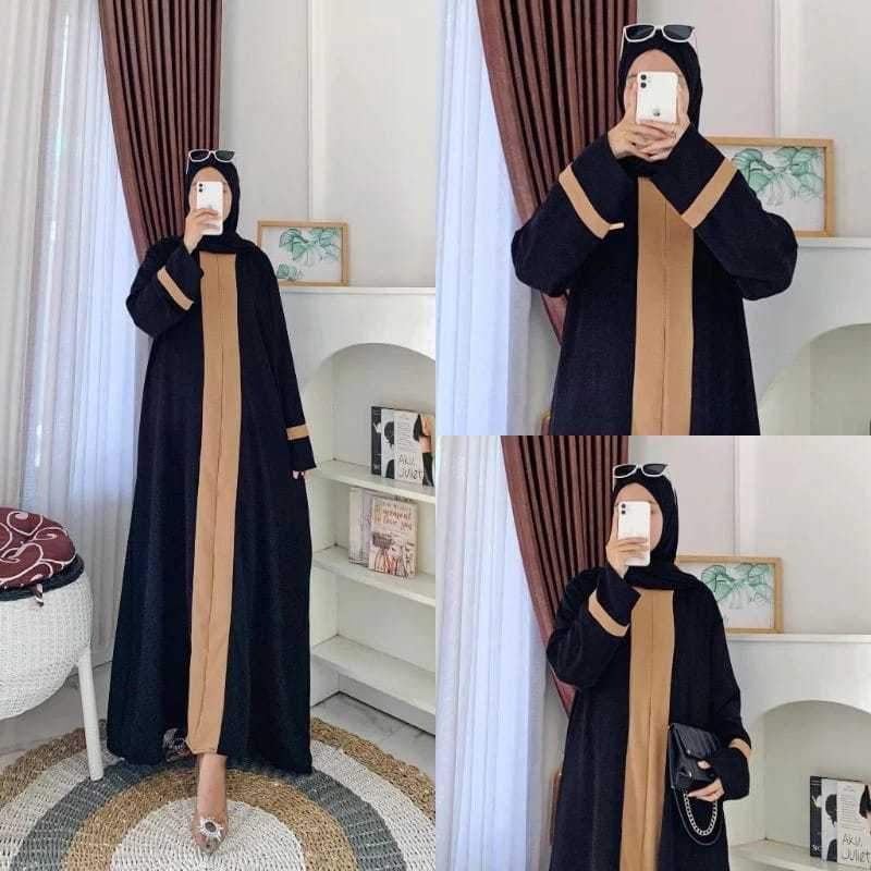 Jual Abaya Dubai Remaja Tukey // gamis basic elegan aesthetic terbaru ...