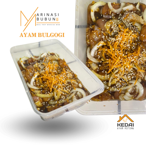 Jual MARINASI AYAM BULGOGI MEAL PREP 250GR KOREAN CHICKEN BULGOGI ...