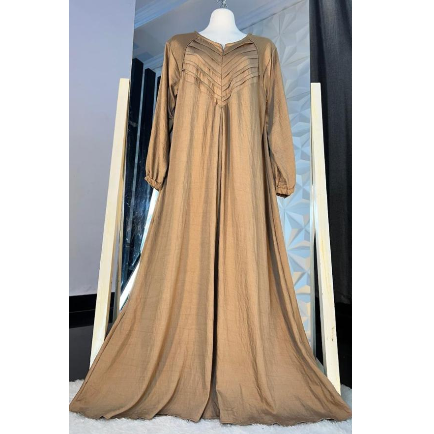 Jual Zizah Gamis Muslim Model Terbaru Nyaman Bumil Busui Friendly Dress ...