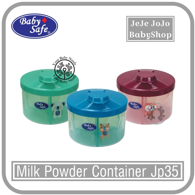 Jual BabySafe - JP35 Wadah Penyimpanan Susu Formula 90 gr Toples Susu ...