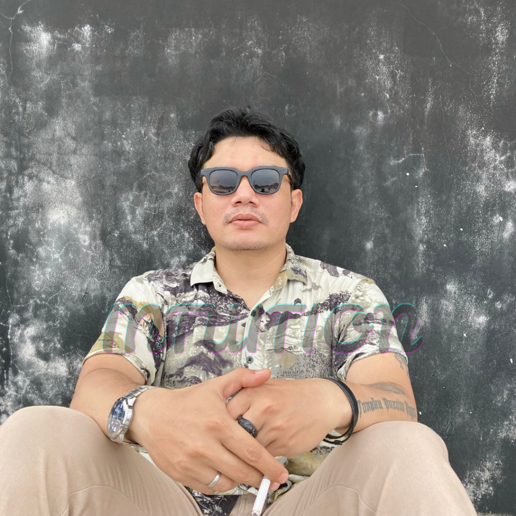 Jual KACAMATA VINCENT - FULL BLACK FRAME DOFF | Shopee Indonesia