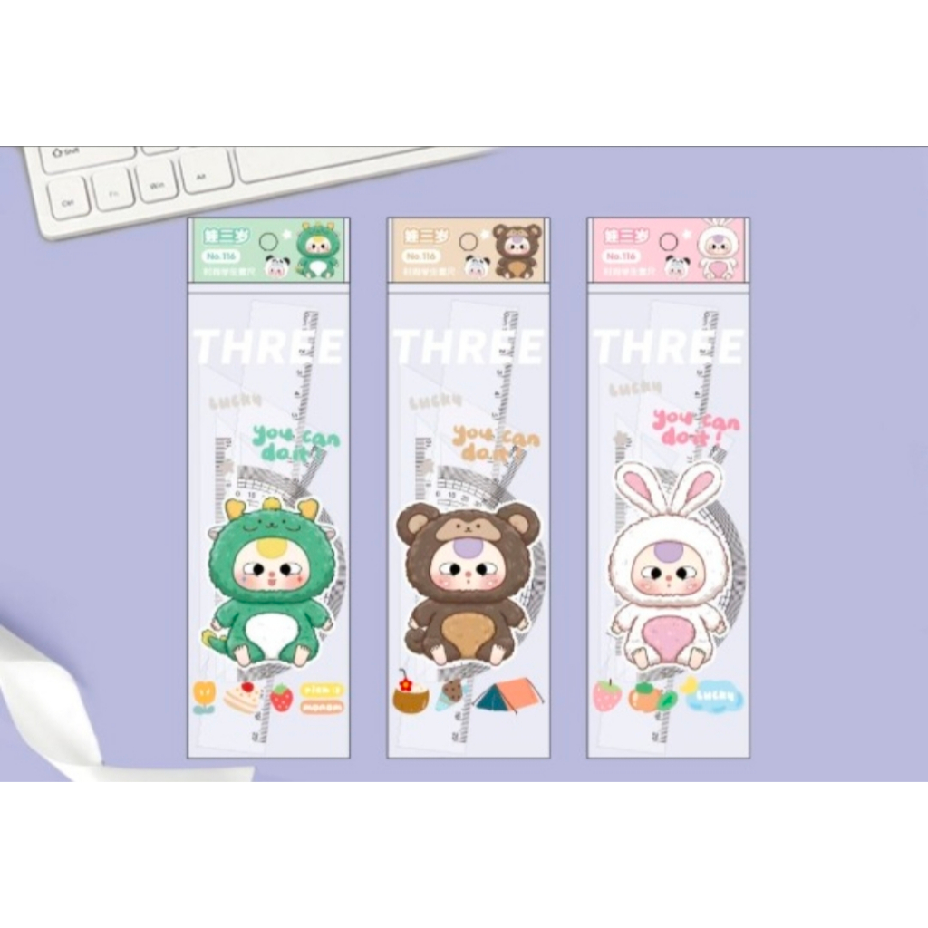 Jual Penggaris Set Fashion Ruler / Ruler Set 4 Akrilik gambar warna ...