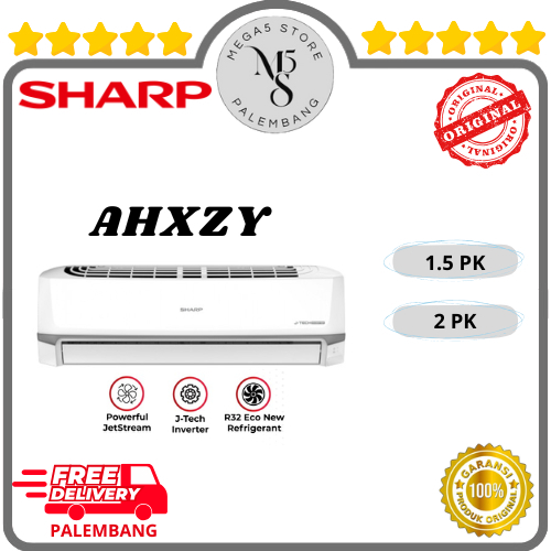 Jual AC Sharp Inverter AHX13ZY / AHX18ZY 1.5PK /2PK AC Sharp Inverter ...