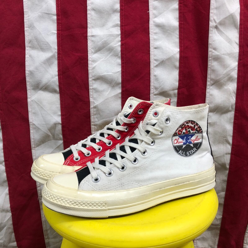 Jual Converse CT 70 Hi Logo Play White | Shopee Indonesia