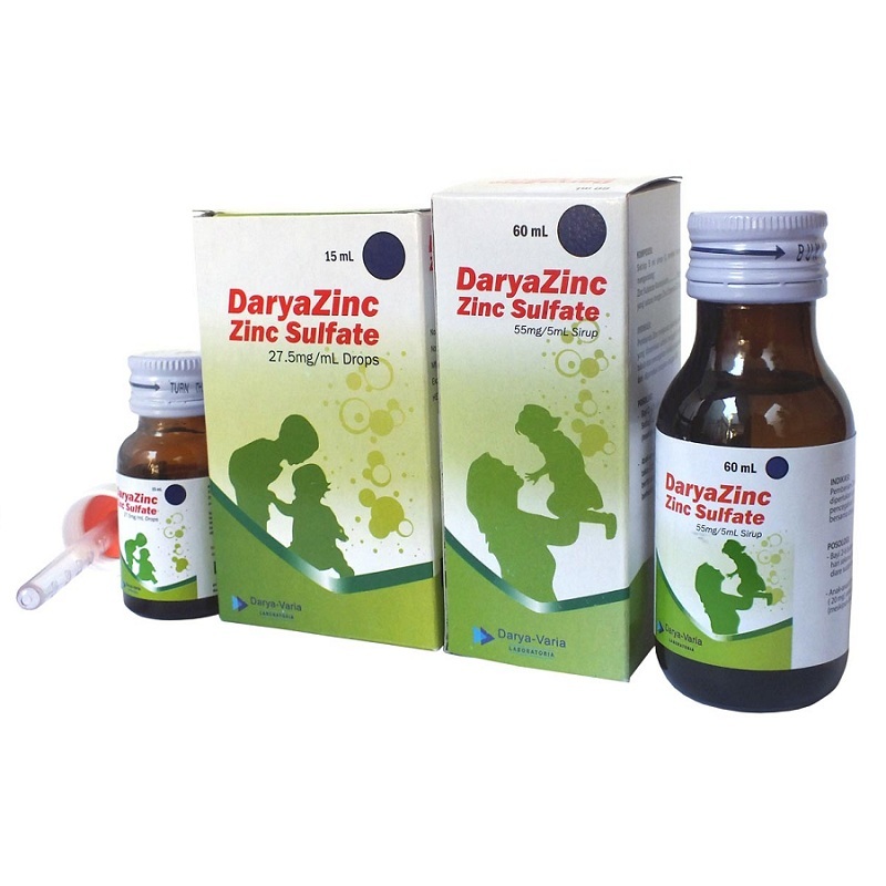 Jual DARYAZINC SIRUP 60 ML DROP 15ML | Shopee Indonesia