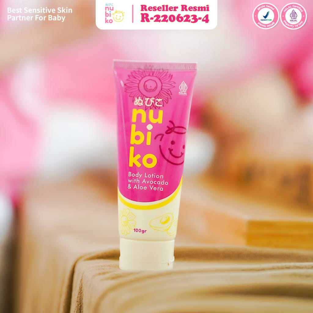 Jual NUBIKO Hand Body Lotion With Avocado Aloe Vera Pelembab Kulit Anak ...