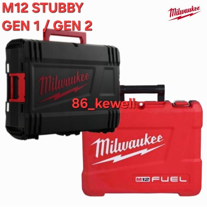 Jual MILWAUKEE M12 Hard Case for Impact driver / wrench / Bisa di ...