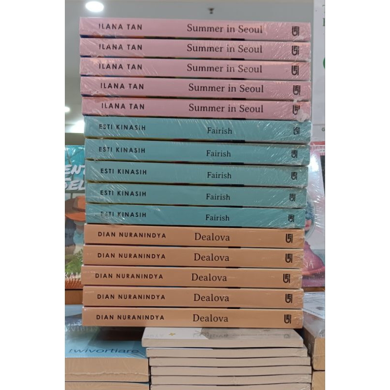 Jual pojokevian72- Novel: Summer in Seoul,Fairish,Dealova ( Edisi Cover ...
