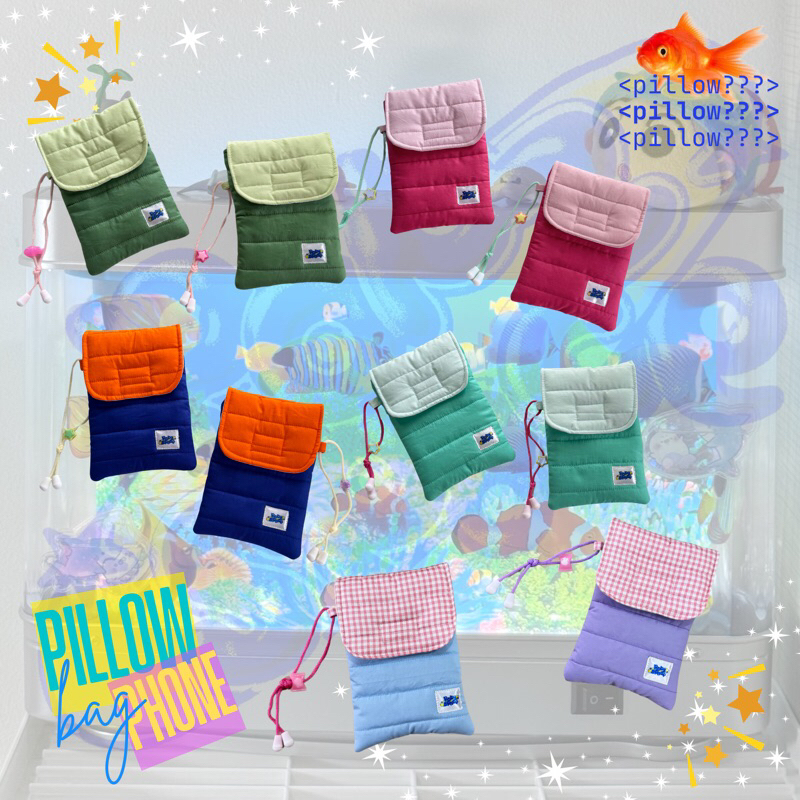 Jual pillow phone bag (pillow series) new colors!! | popzspace | Shopee ...