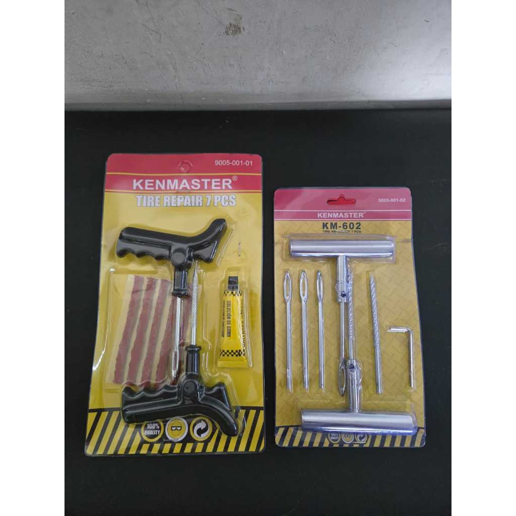 Jual KM Alat Tambal Ban Tubles Set Alat tempel ban / Alat Tambal Ban ...