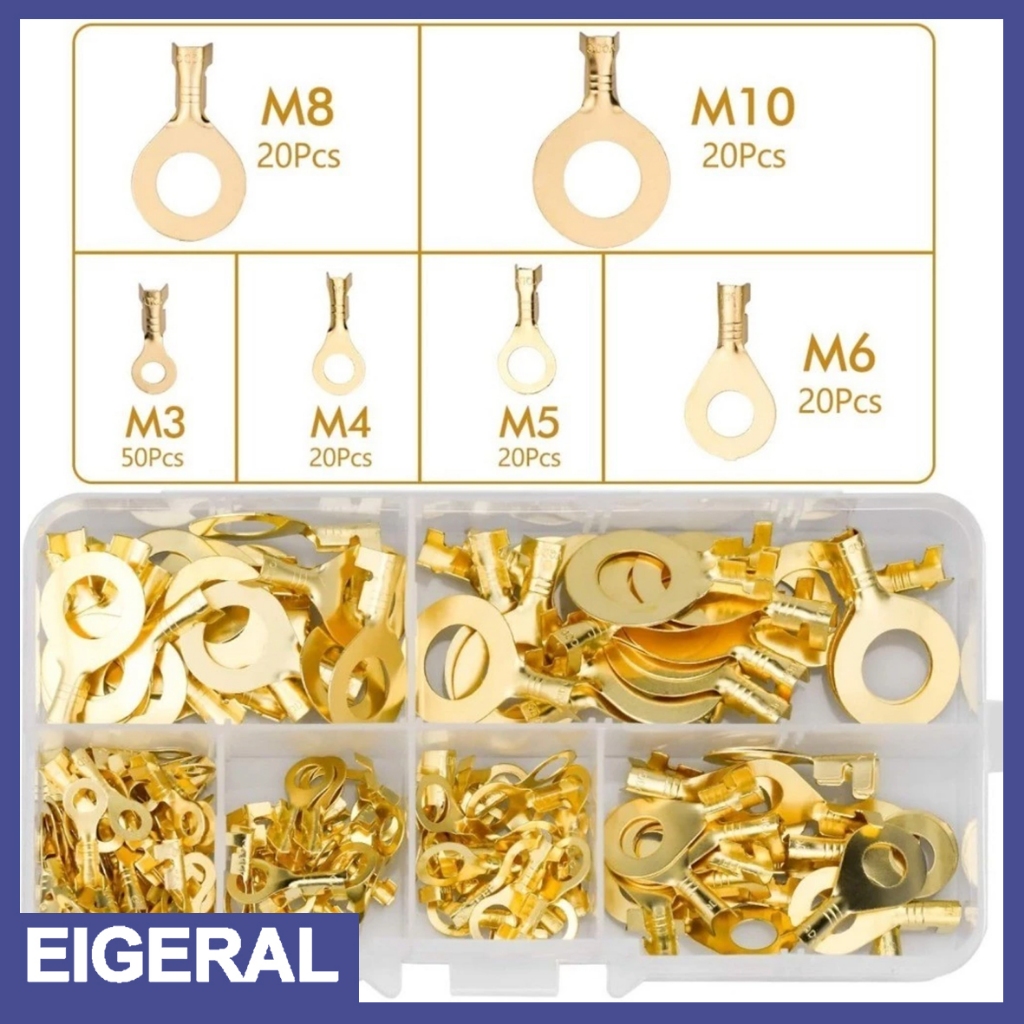 Jual 150 PCS Terminal Bulat Kabel/M3-M4-M5-M6-M8-M10/Skun Konektor ...