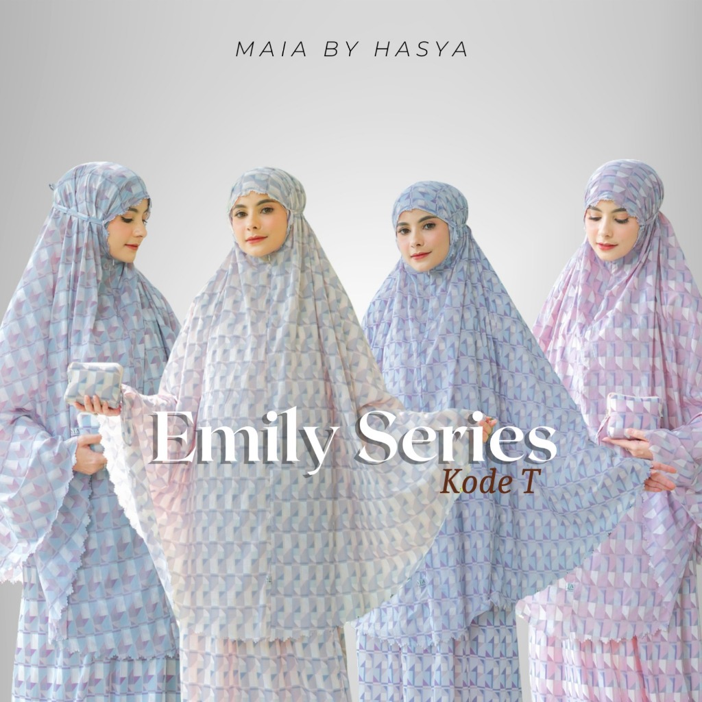 Jual MAIA BY HASYA - Mukena Emily Series Motif Bunga Terbaru (Bonus ...
