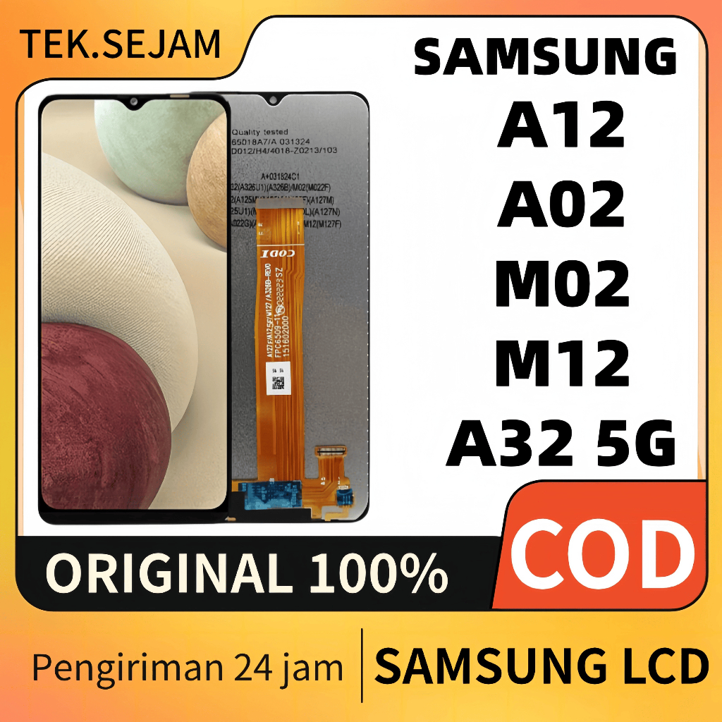 Jual Lcd Samsung A12 /A02 M02 M12 A127F A32 5G High Color Gamut ...